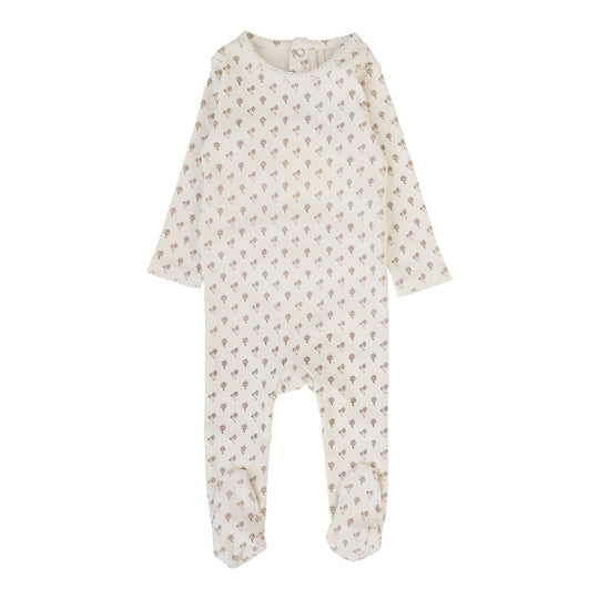 Ballard Print Footie - Milk – Lil Legs Baby