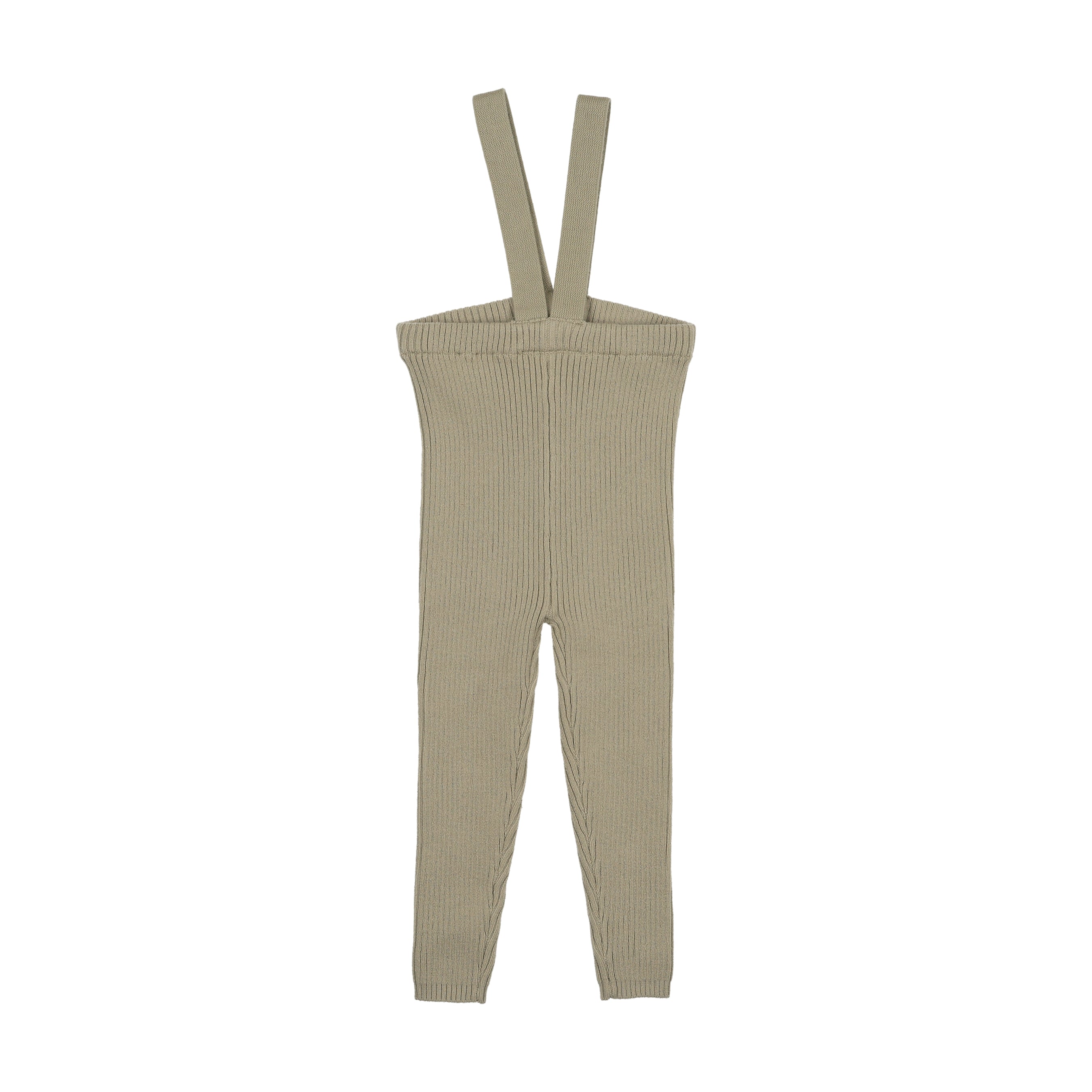 Knit Suspender Leggings - Shrub Green – Lil Legs Baby