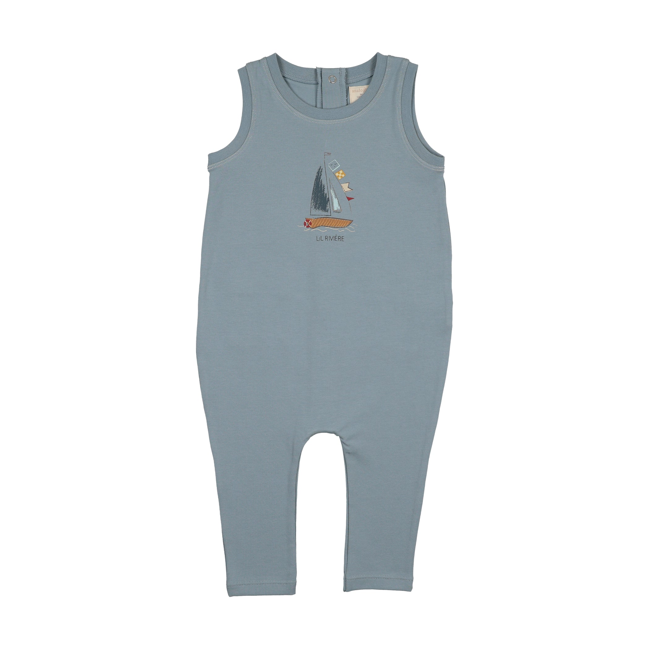Common Folk Toddler Romper-Blue – Lil Legs Baby